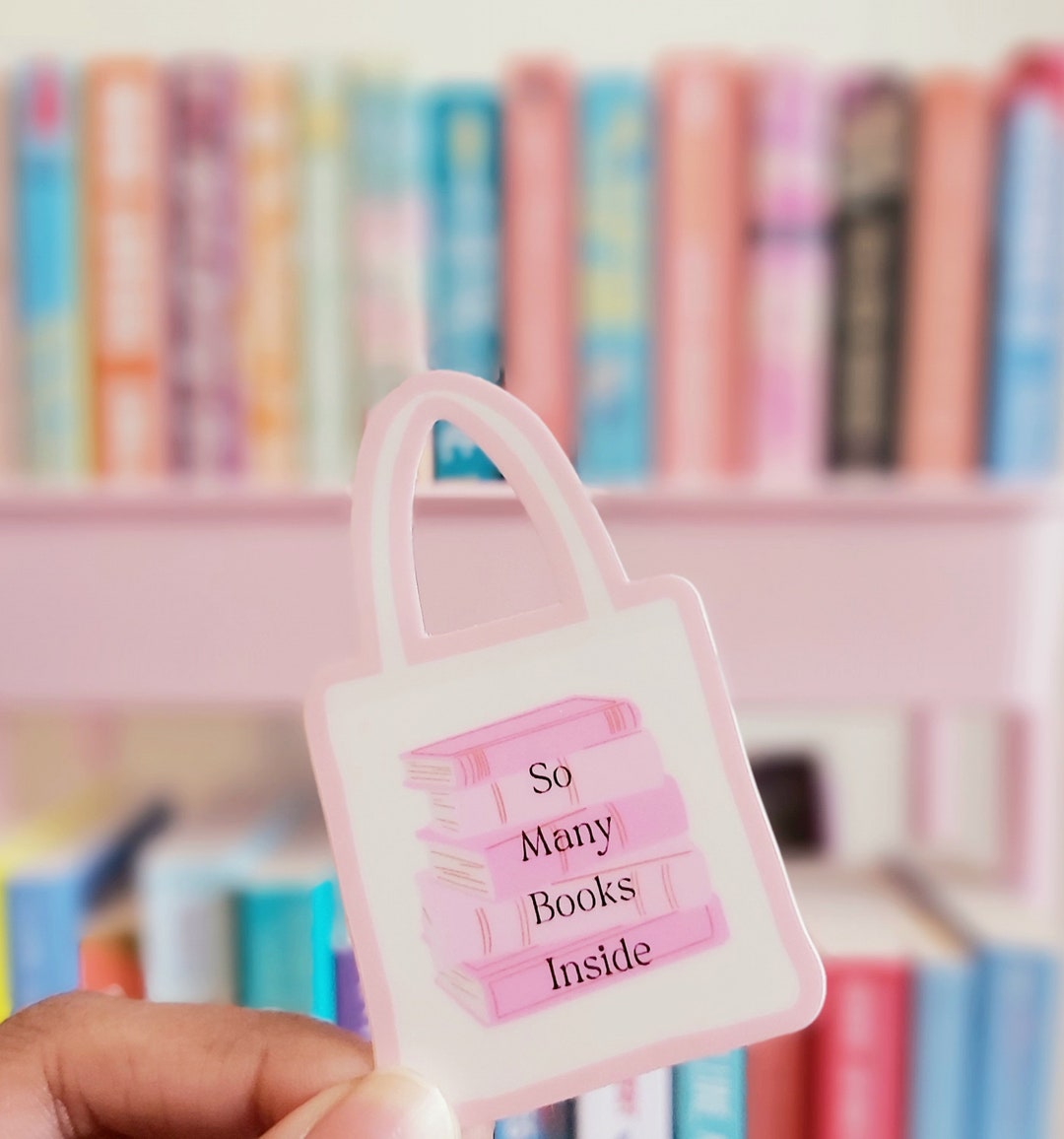 So Many Books Inside Cute Stickers Books Merry Bookmas Sticker Book ...