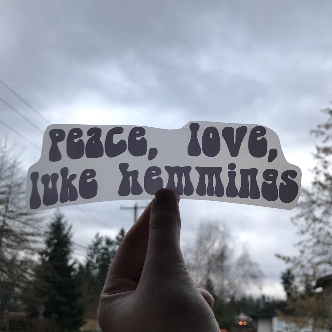 Peace Love Luke Car Vinyl Decal DIFF OPTIONS Car Sticker Auto Decals ...