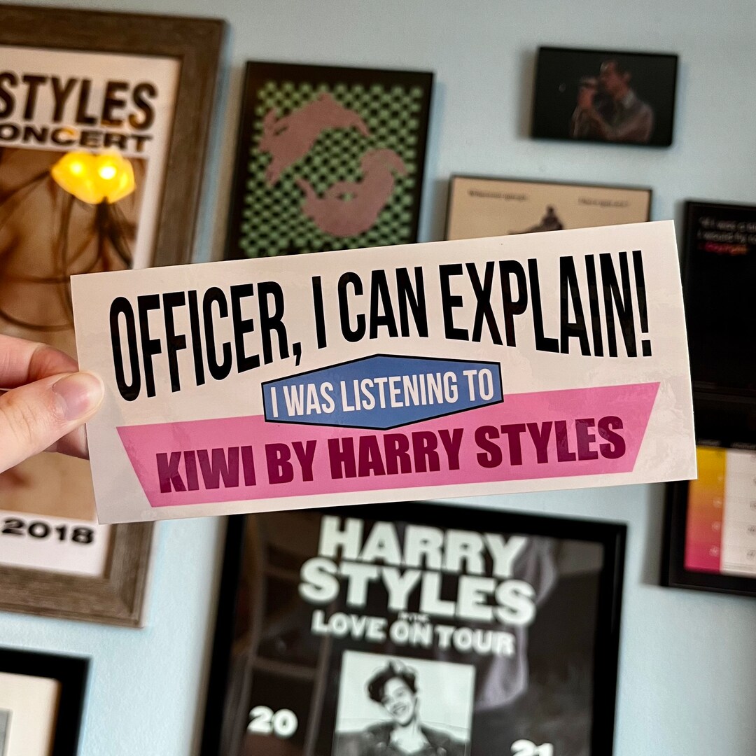 Officer, I Can Explain Bumper Sticker - Etsy