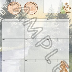 Dnd 5e Character Sheet Woodland Adventurer Form Fillable - Etsy Australia