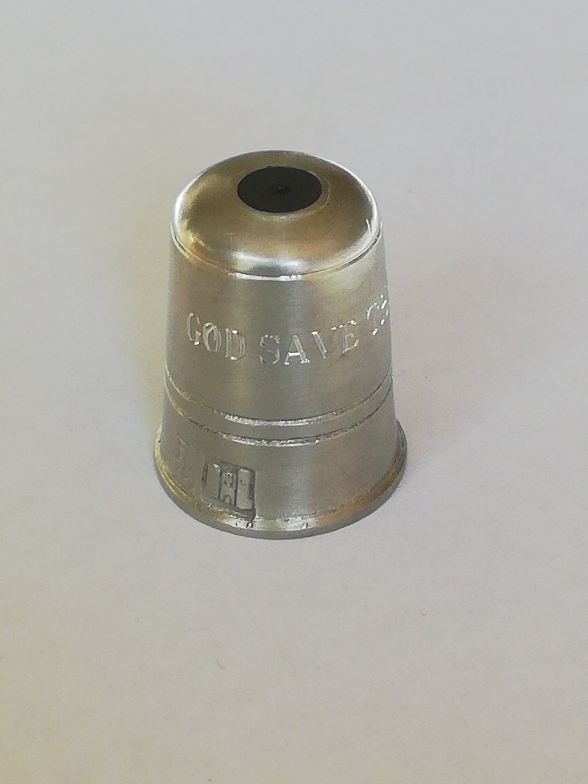 God Save the Queen Vintage Peep Hole Thimble With Image of - Etsy UK