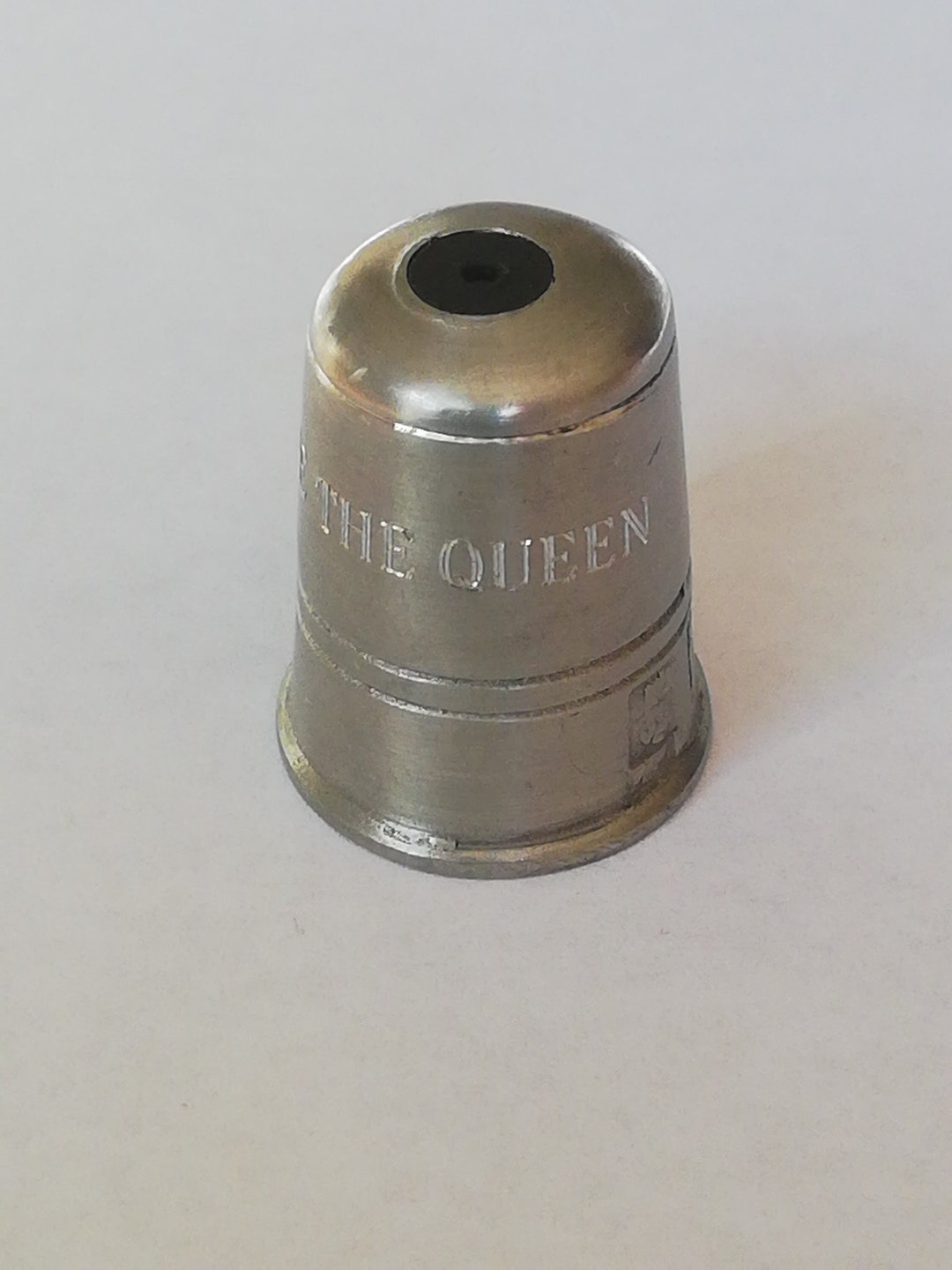God Save the Queen Vintage Peep Hole Thimble With Image of - Etsy UK