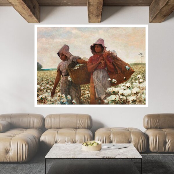 Cotton Pickers Print - Etsy