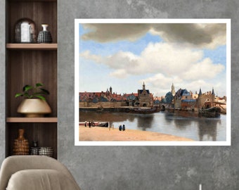 View of Delft Print - Etsy