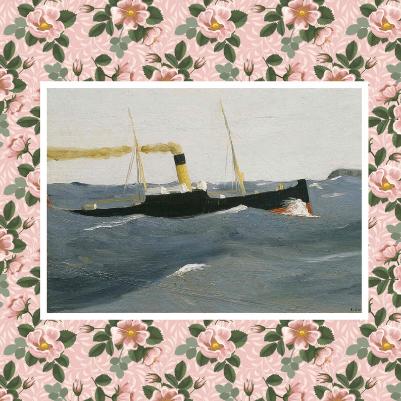 Tramp Steamer by Edward Hopper Painting Print Art Print - Etsy