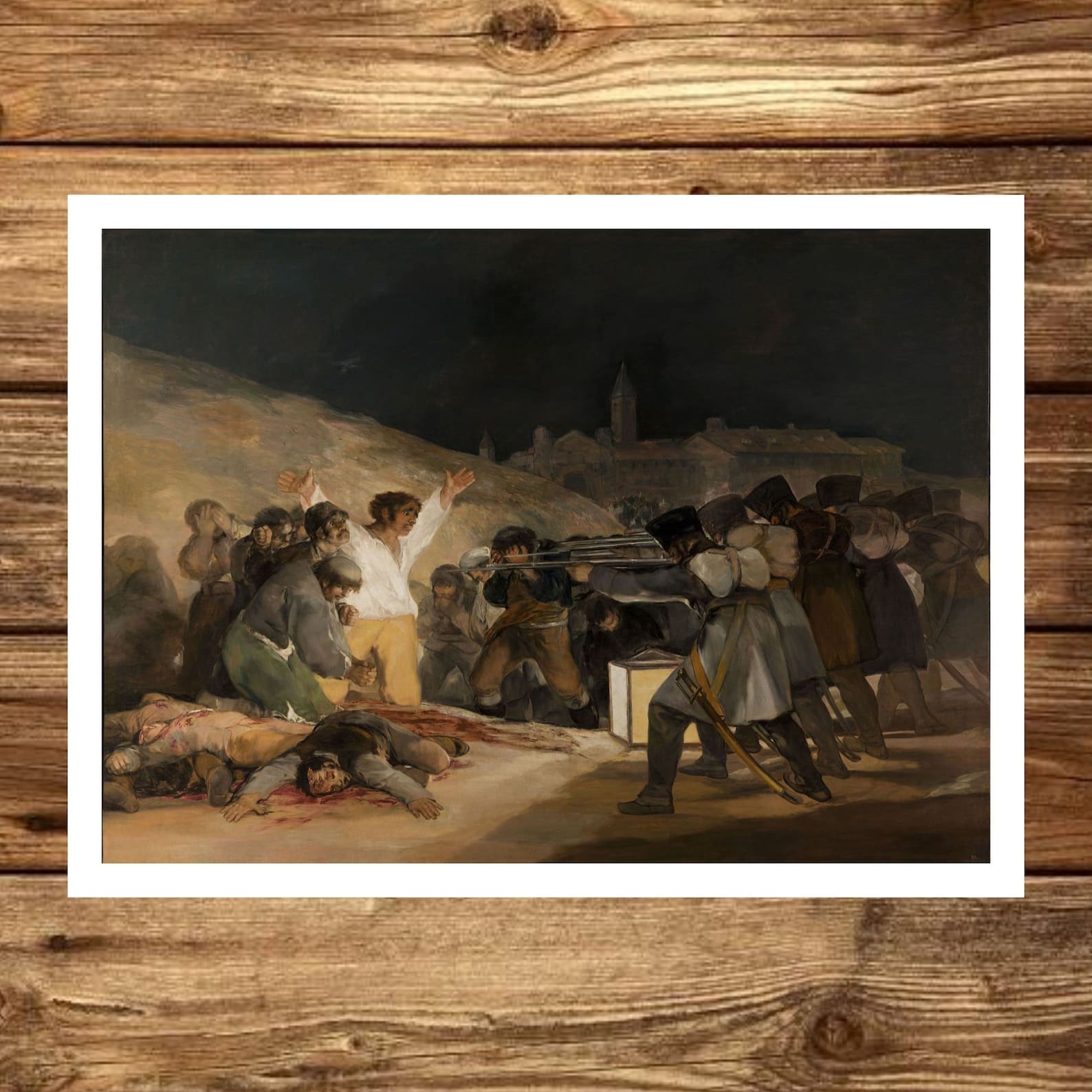 Francisco Goya Painting Print the Third of May 1808 Painting - Etsy