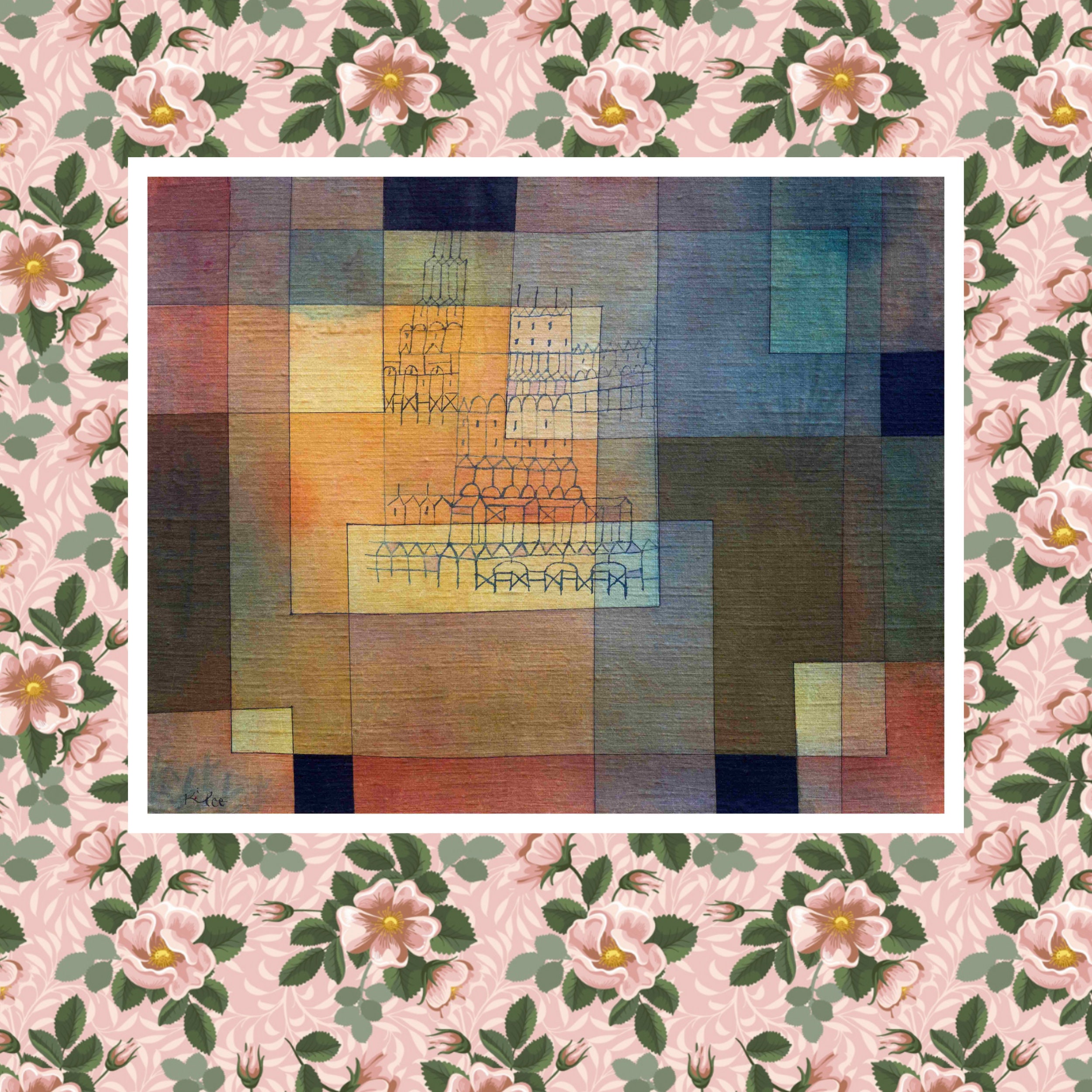 Polyphonic Architecture 1930 Painting Paul Klee Famous - Etsy