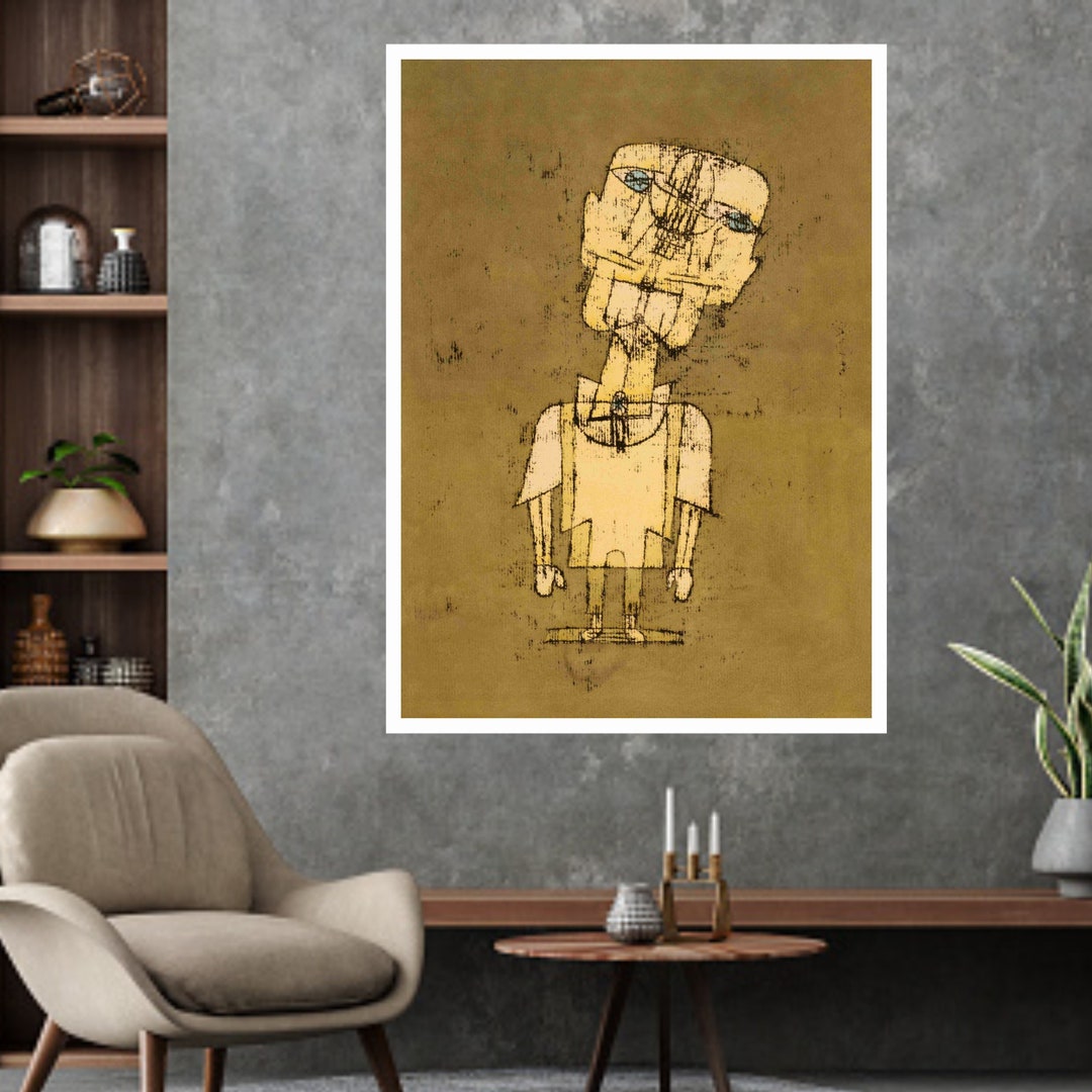 Ghost of a Genius Painting by Paul Klee, Famous Paintings, Vintage ...