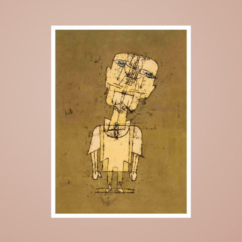 Ghost of a Genius Painting by Paul Klee Famous Paintings - Etsy