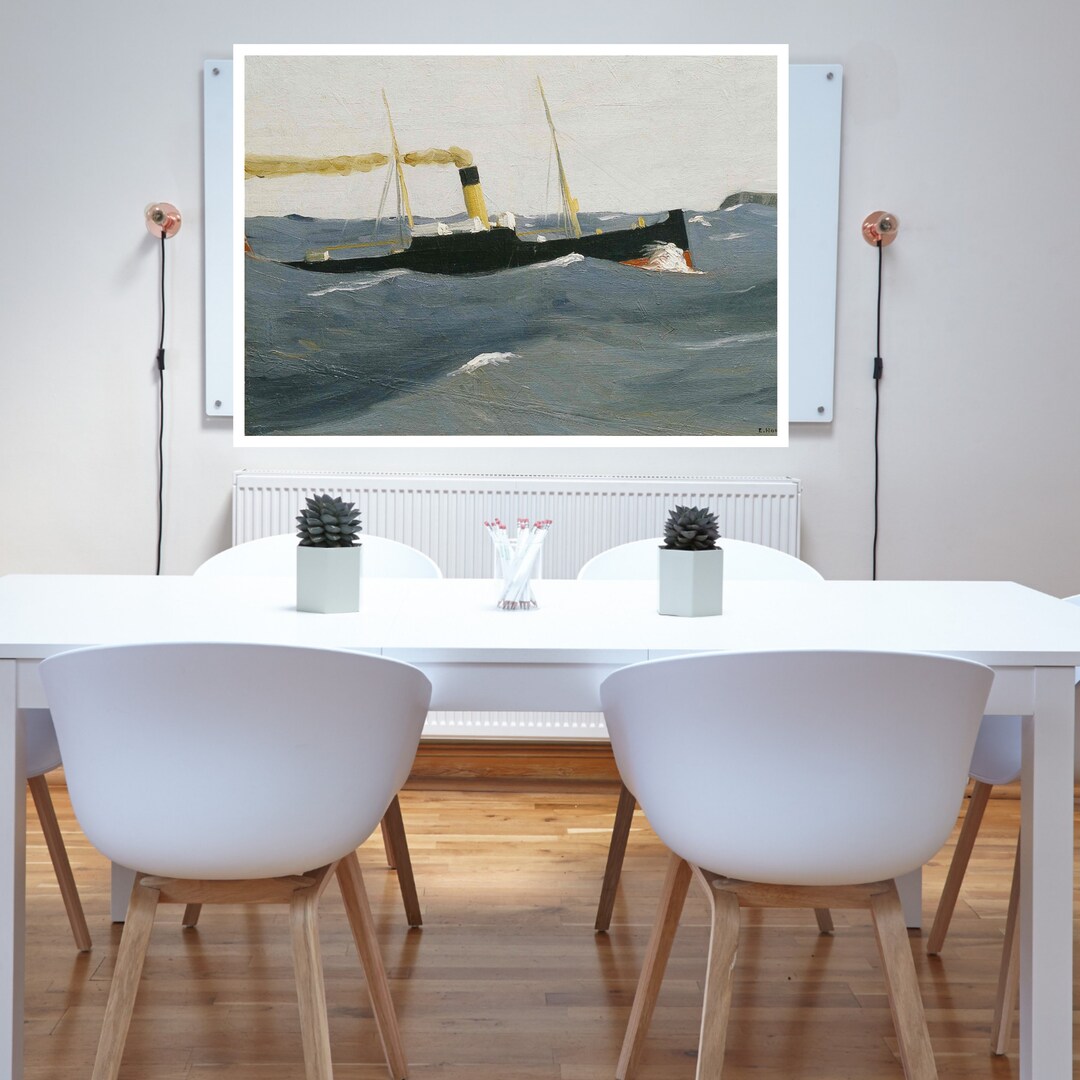 Tramp Steamer by Edward Hopper, Painting Print, Art Print, Famous Wall ...