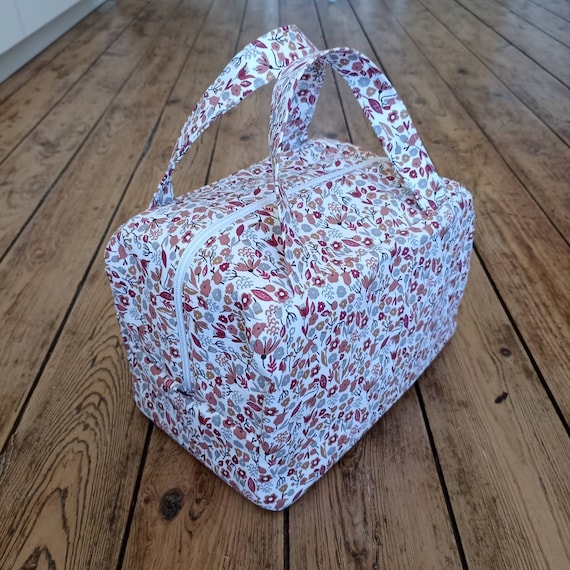 Lunch bag isotherme Fleurs terra cotta avec ou - Etsy France