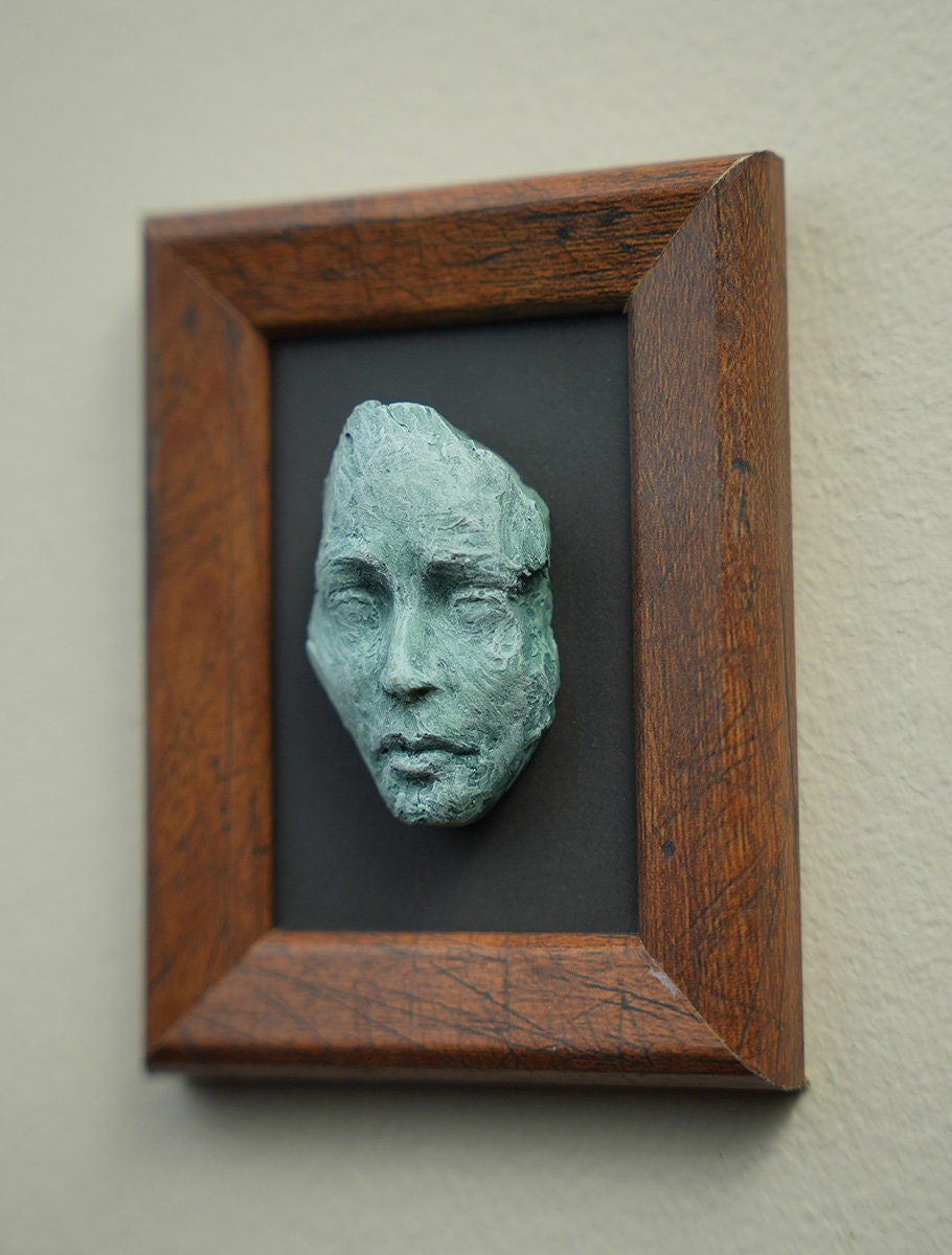 Framed Sculpture, Figurative Statue, Portrait - Etsy