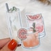 Mixed Drink Cocktail Sticker - Etsy