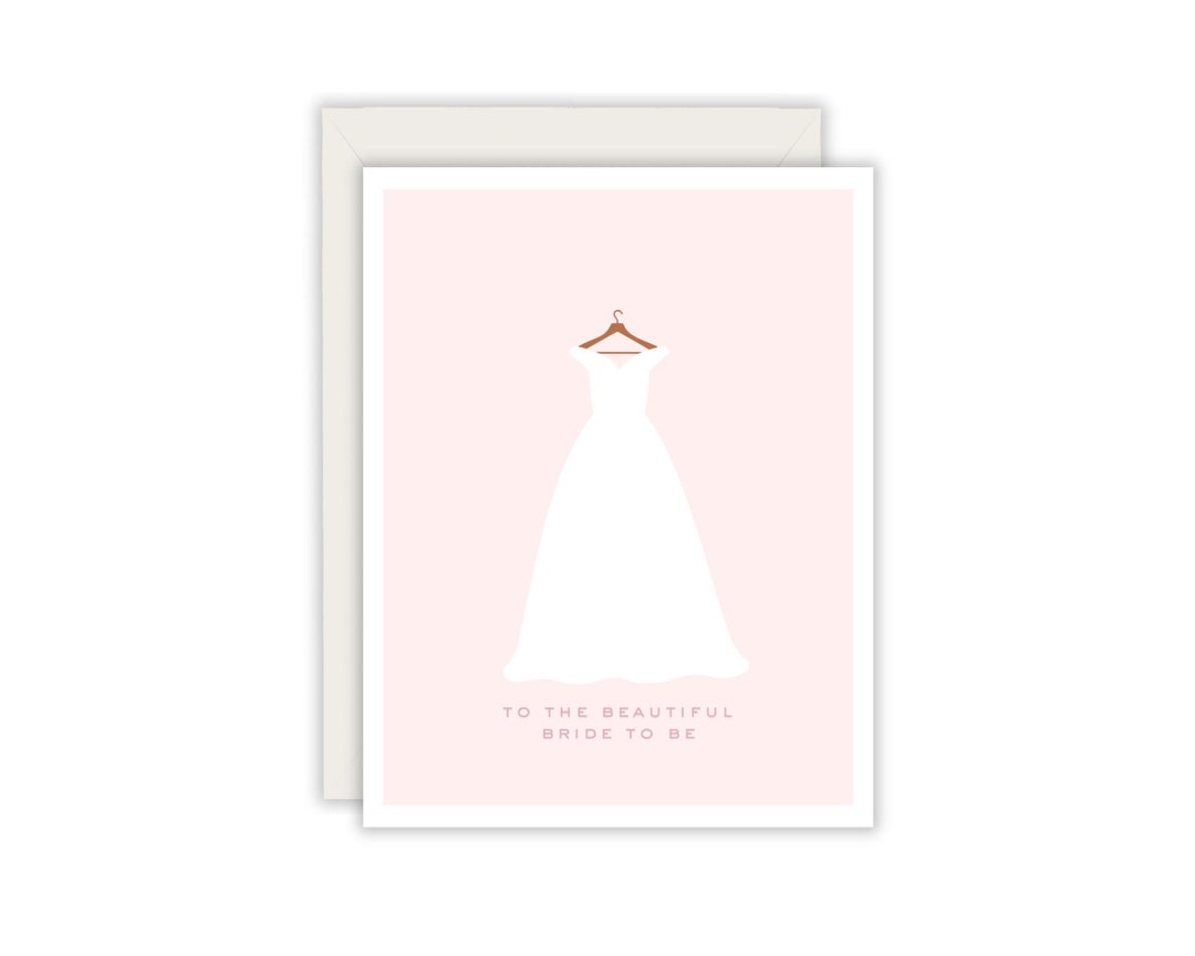 Bride to Be Card: Bridal Shower, Engagement Card - Etsy