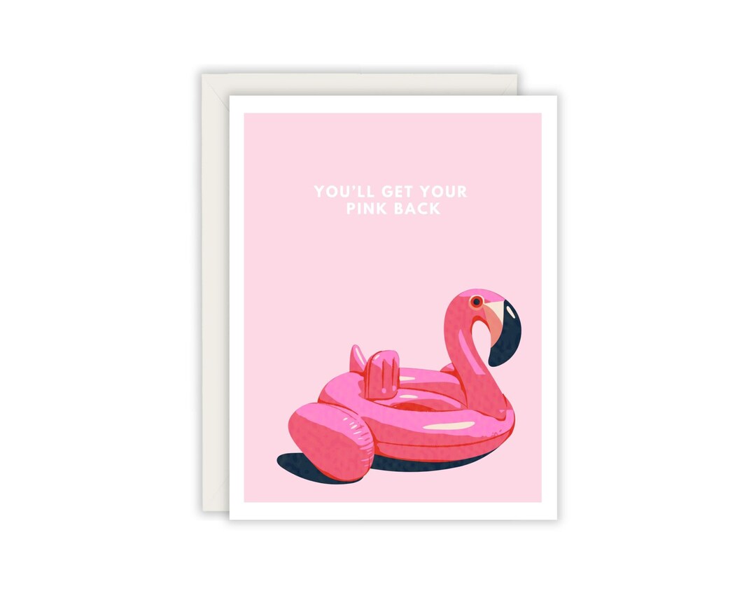You'll Get Your Pink Back Card - Etsy