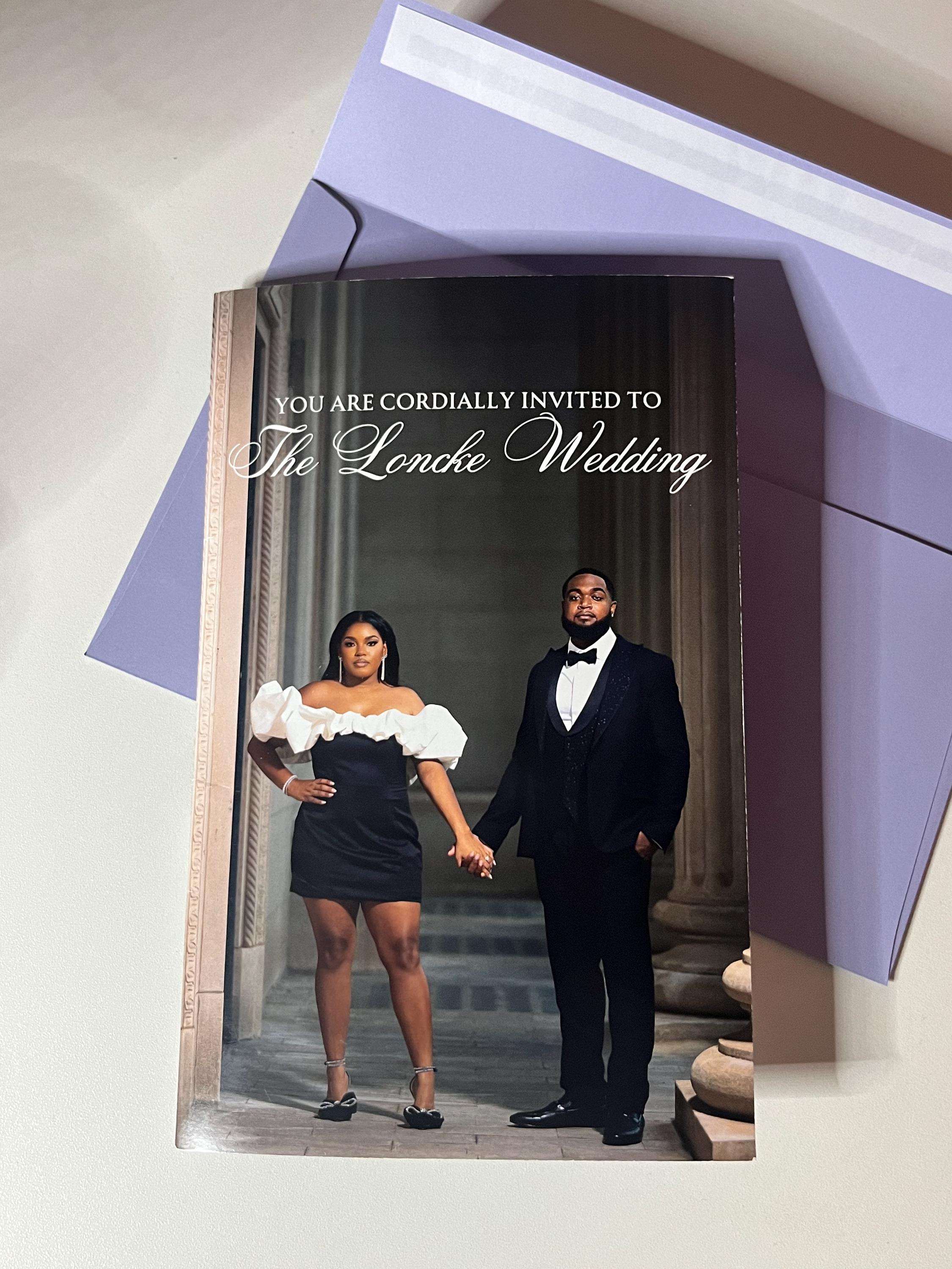 Digital Template for Wedding Invitation Booklet - Etsy
