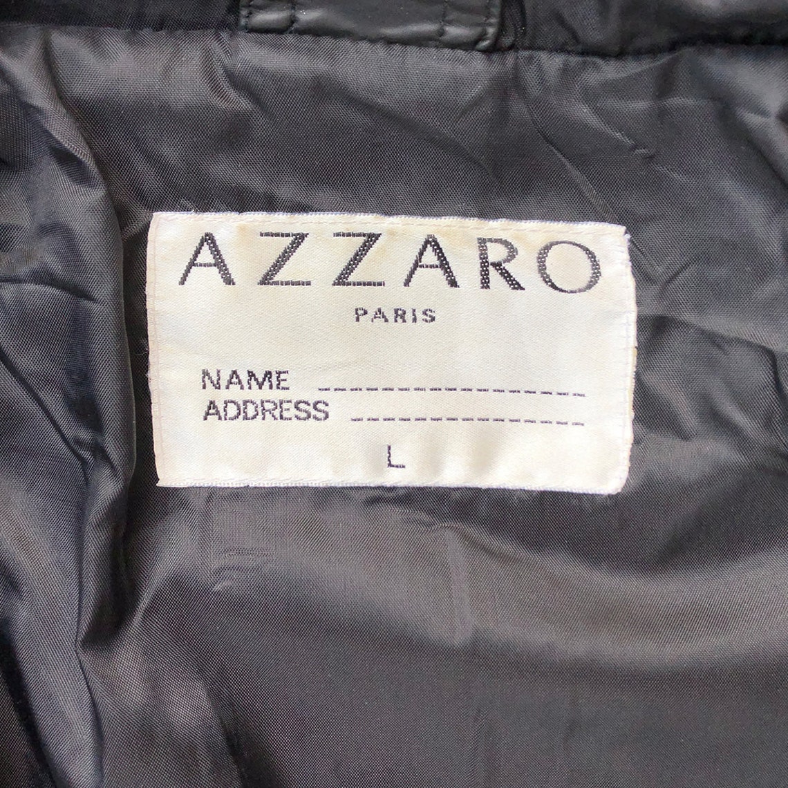 Vintage 90s Azzaro Paris Rain Jacket Azzaro Paris 90s Rain Jacket ...