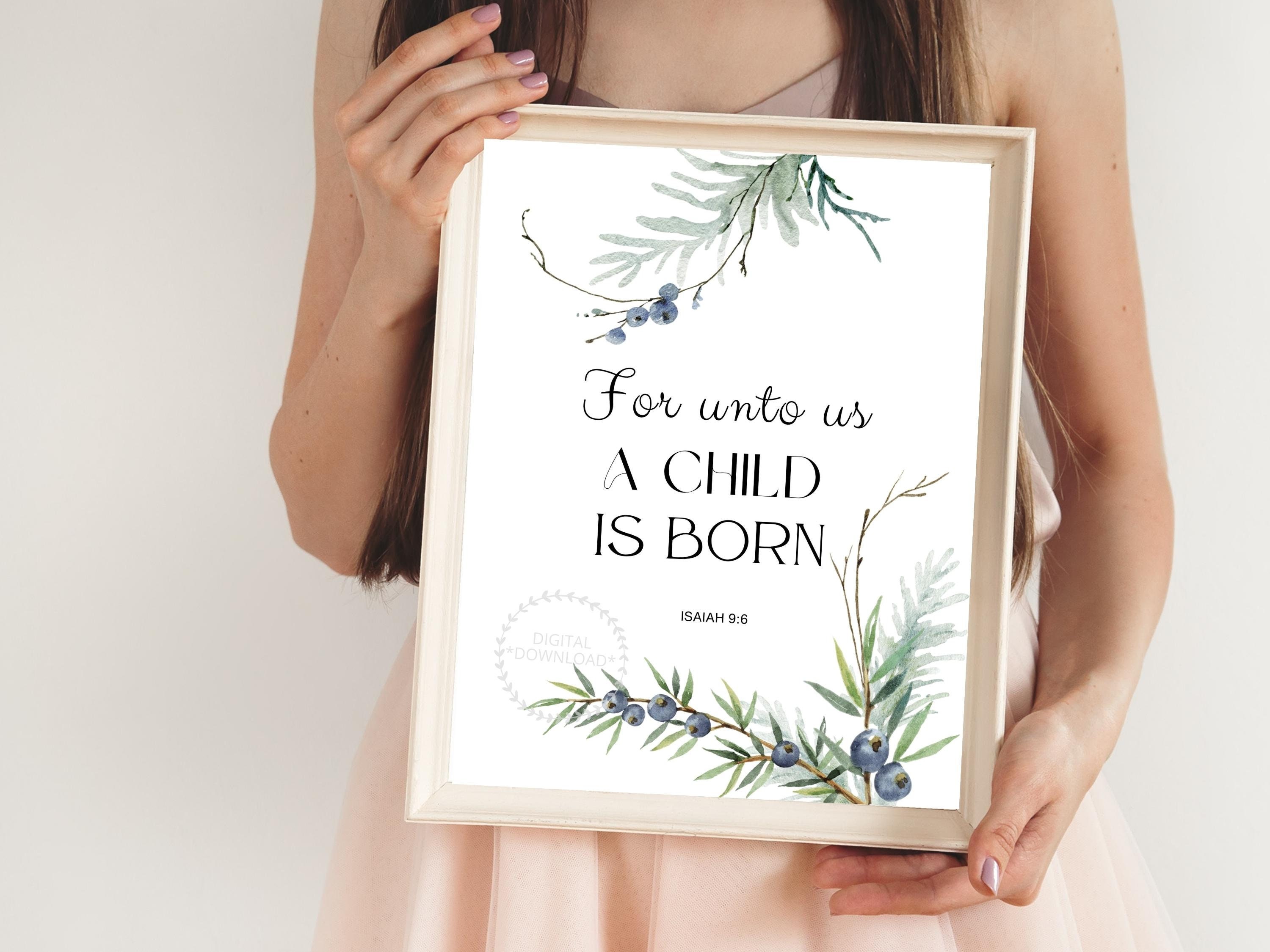 Printable BIBLE SCRIPTURE Wall Decor Instant Digital - Etsy