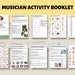 Musician Activity Booklet, Evolution of Music; Printable for Kids ...