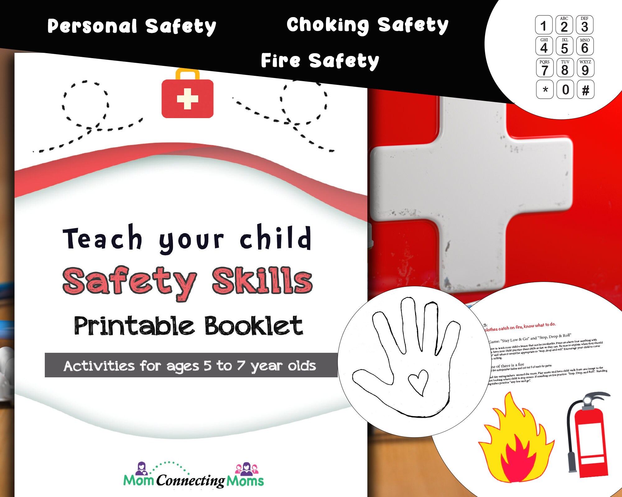 Safety Skills Printable Activity Booklet [perfect for 5 – 7 Year Olds ...