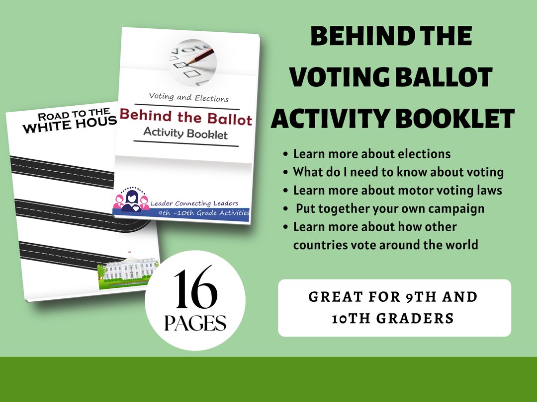Learning About the Presidential Election, Printable Activity for Kids ...