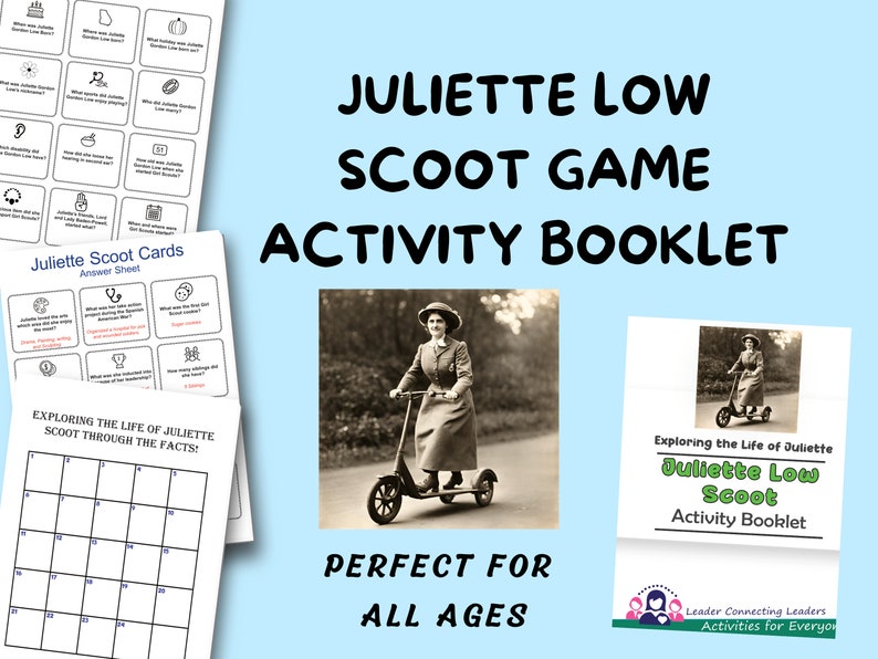 Juliette Low Scoot Game | Perfect for Juliette Low Birthday and ...