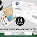 Detective Activity Booklet, Printable Games and Activities, Detective ...