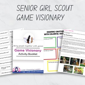 Game Activity Booklet, Scavenger Hunt; Ice Breakers, Bingo, Obstacle ...