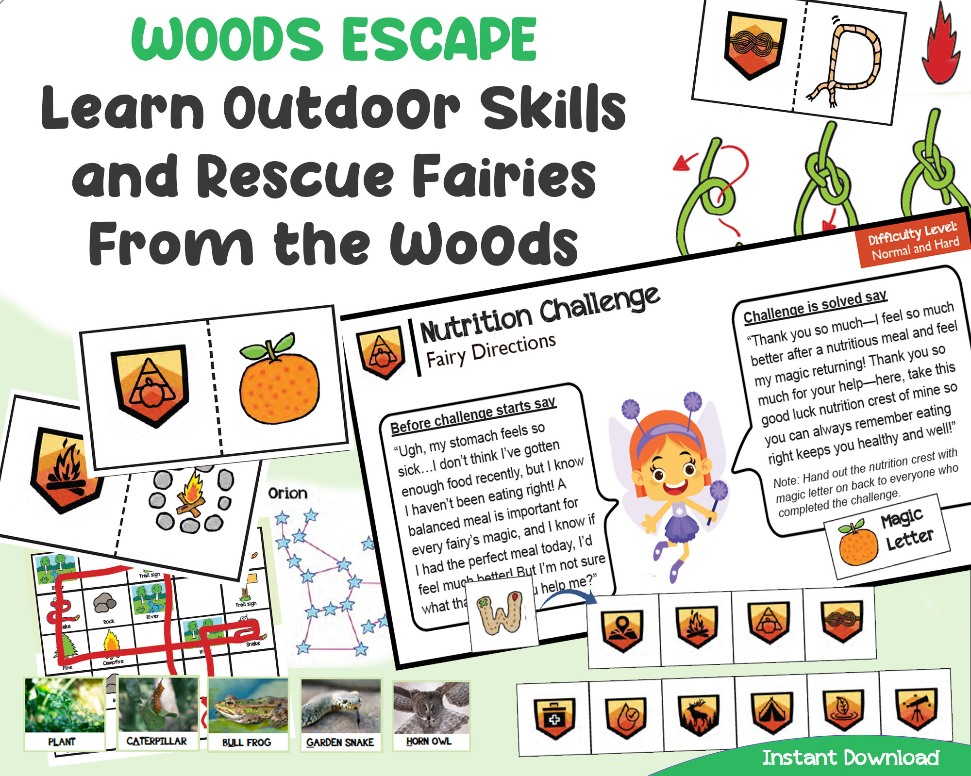 Escape Room Game | Rescue Fairies From the Woods Escape Room ...