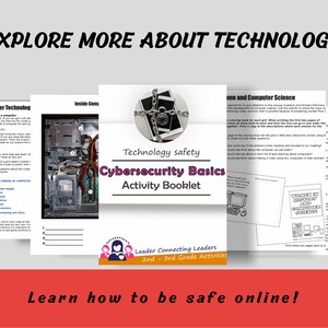 Cybersecurity Basic Activity Booklet, Kid Games; Printable for Kids ...
