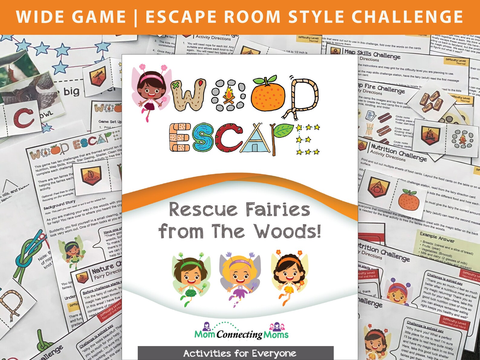 Escape Room Game | Rescue Fairies From the Woods Escape Room ...