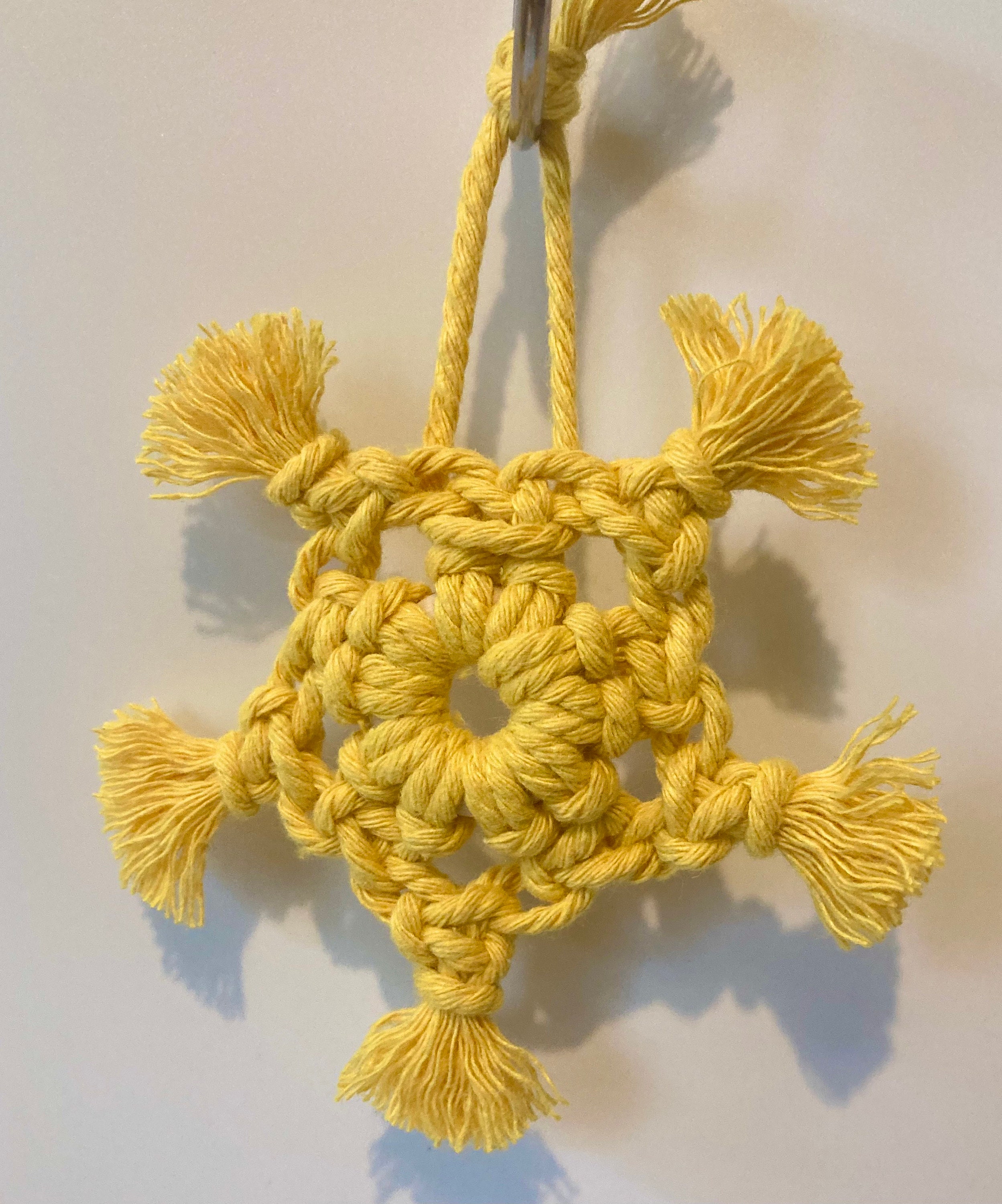 Mini Happy Sun. Macrame Wall Hanging. Plant Lovers Gifts, Boho, Decor ...