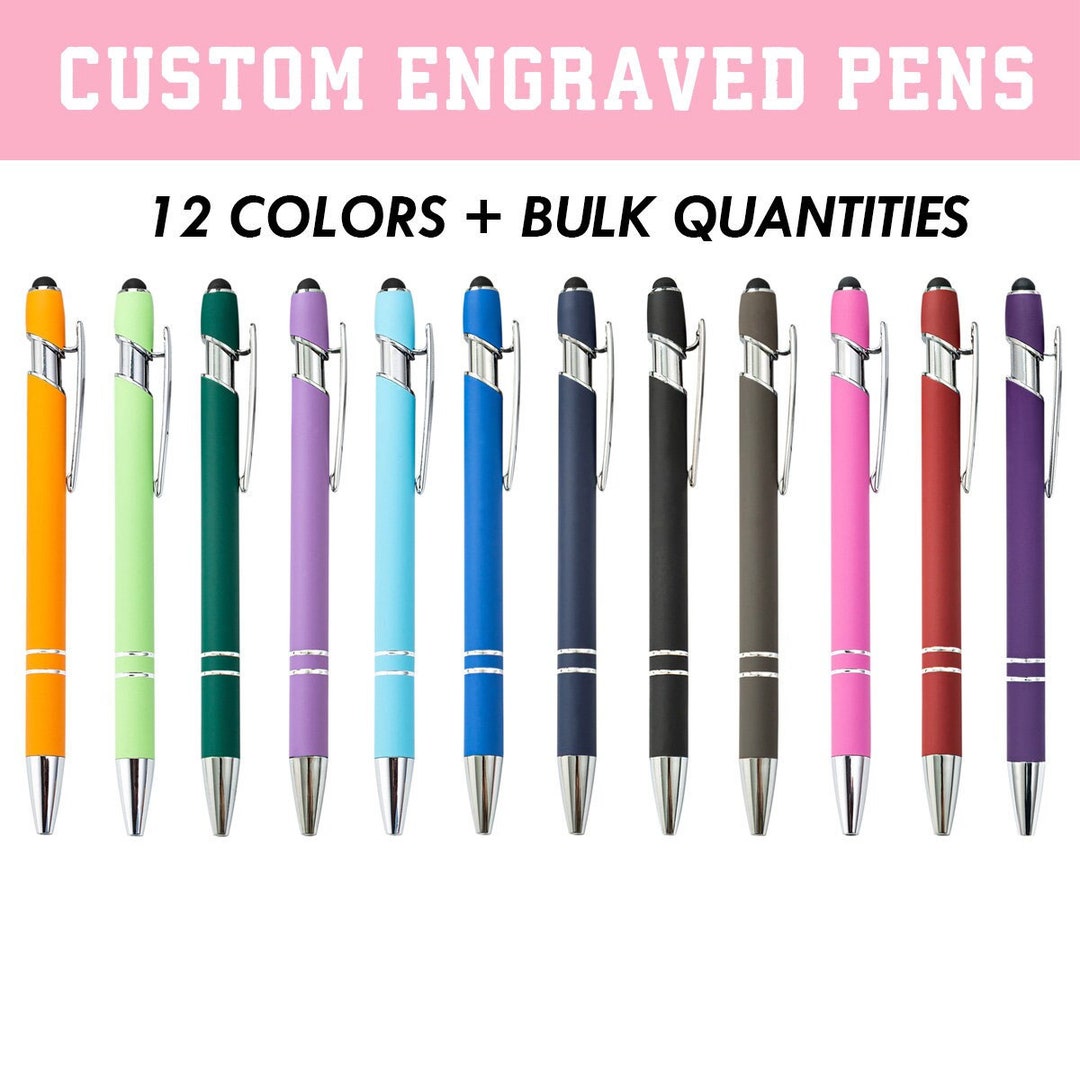 Custom Ballpoint Pens, Personalized Business Pens Bulk Custom Text ... Custom Ballpoint Pens, Personalized Business Pens Bulk Custom Text ...