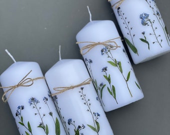 Forget Me Not Candle - Etsy