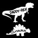 Daddy Rex Svg Lilysaurus Svg Dinosaur Svg Kids Svg T-rex - Etsy