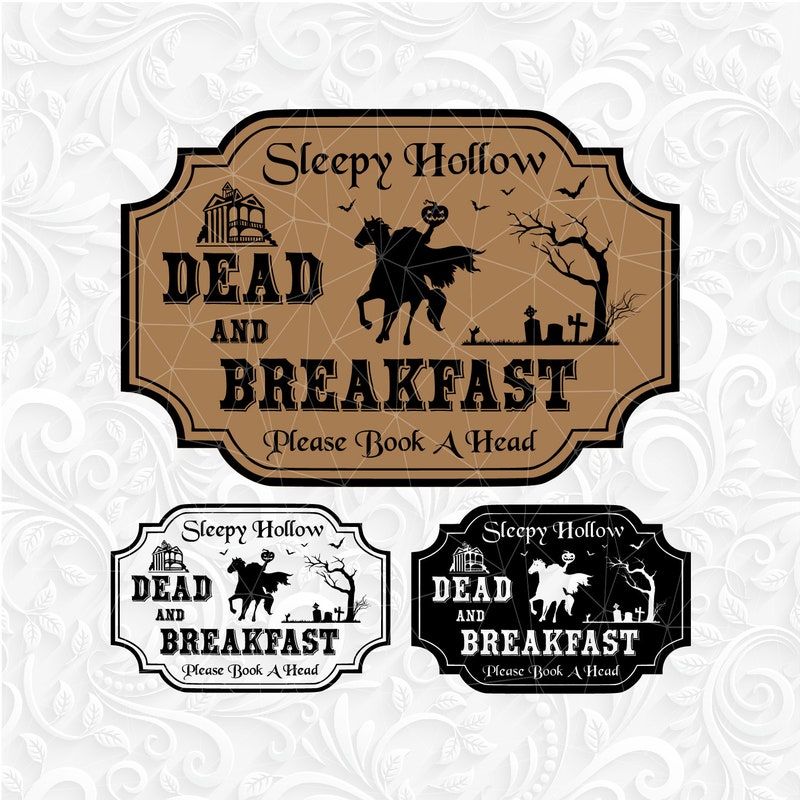 Dead and Breakfast Svg - Etsy
