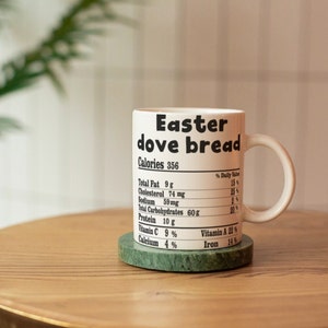 Easter Nutrition Facts Svg, Easter Dove Bread Svg, , Easter Food Candy ...