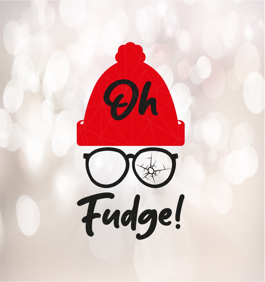 Oh Fudge Svg Fudge Svg Christmas Svg Christmas Story Svg - Etsy