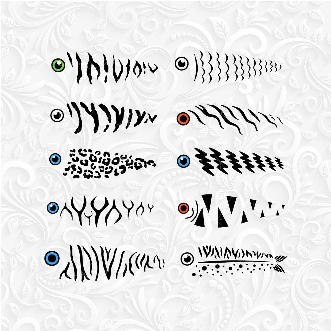 Fishing Lure SVG Bundle 10 Designs , Fish Clipart , Lure Svg, SVG, Png ...