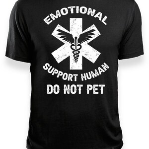 Emotional Support Human Do Not Pet Svg Png Eps Dxf. Funny Support Svg ...