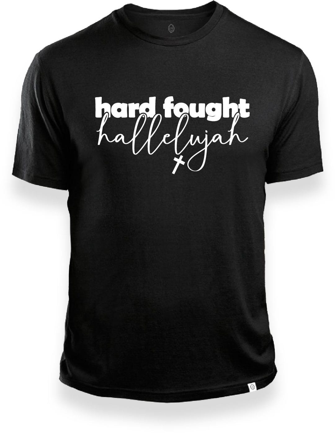 Hard Fought Hallelujah Svg, Png, Eps, Dxf. Bible Verse Shirt Design ...