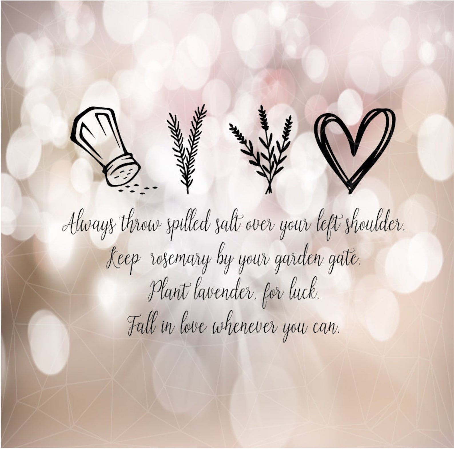 Practical Magic Svg, Salt Rosemary Lavender Love Svg, Magic Spell Svg ...