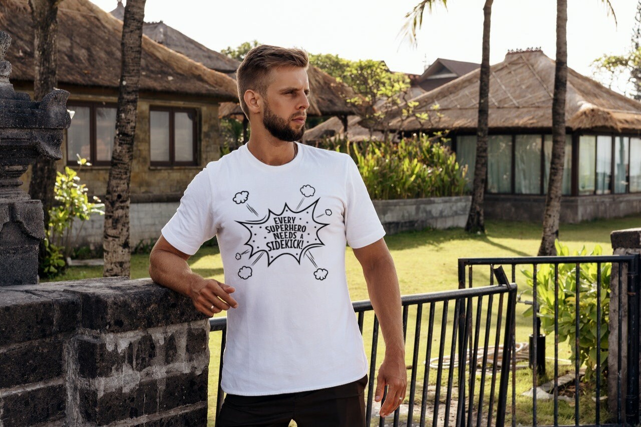 Every superhero needs a sidekick SVG Daddy and son Sidekick | Etsy