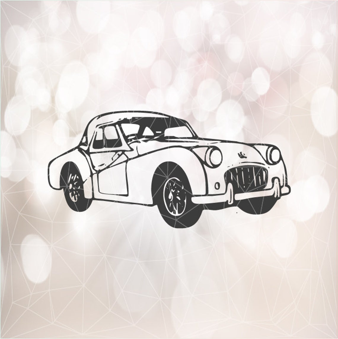 Vintage Cars Bundle Svg 27 Items, Old Cars Digital Template, Retro Cars ...