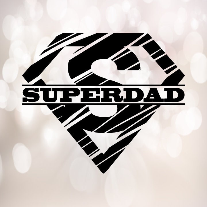 Superdad SVG SVG files Dad life SVG Father's day svg | Etsy