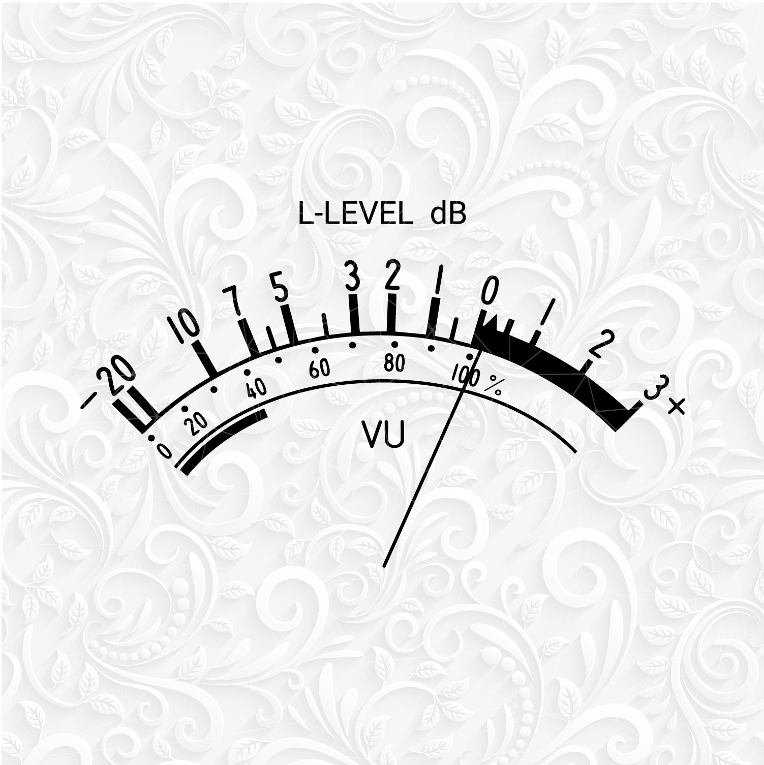 Decibel Meter Vector