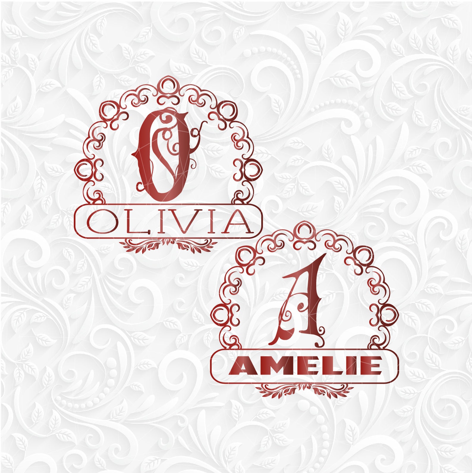 Golden Split Monogram SVG. Circle Split Monogram Svg Eps Dxf - Etsy