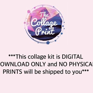 Positive Vibes Collage Kit, Cute Quotes Aesthetic Dorm Room Decor ...