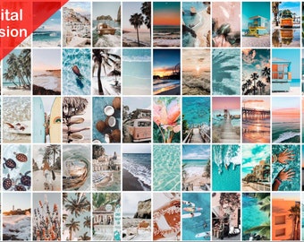Beach Collage Kit - Etsy