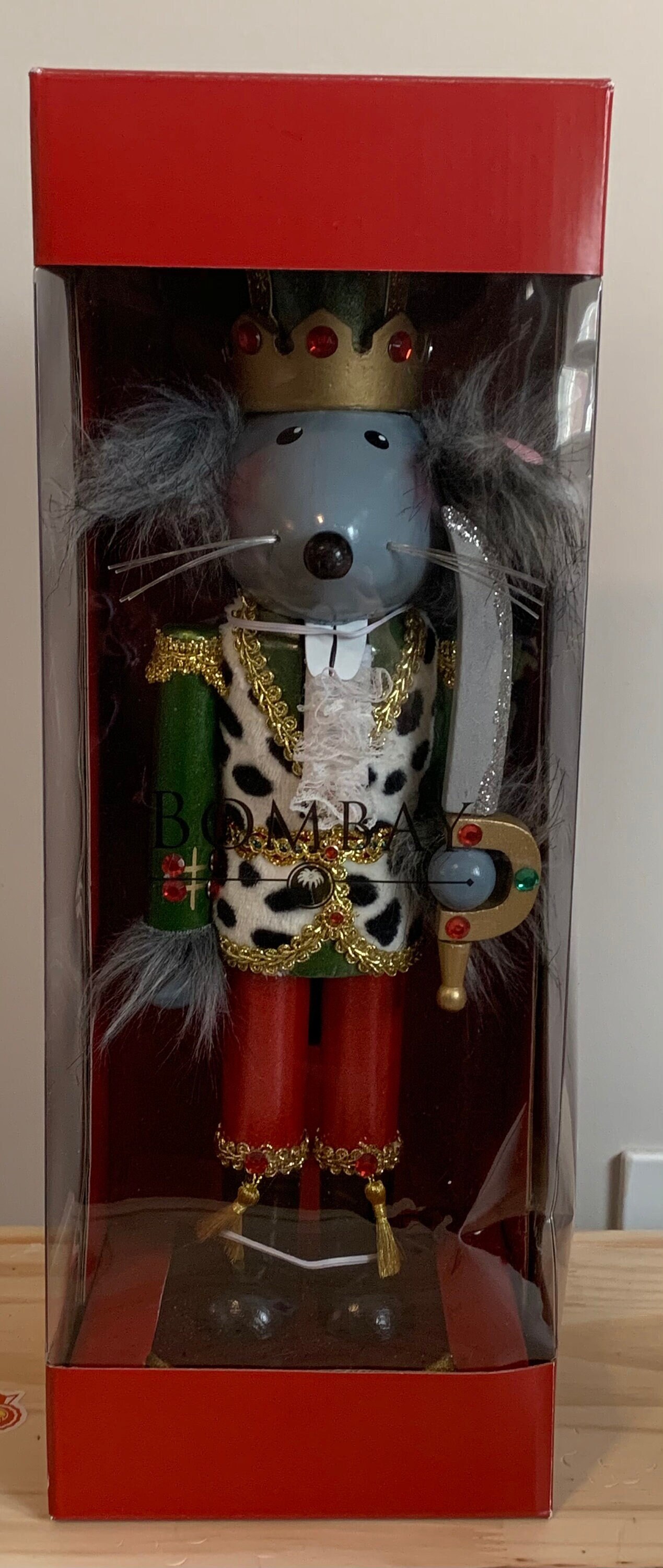 Bombay Mouse King Nutcracker 16 Inches Tall Christmas - Etsy